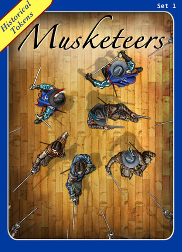Historical Tokens Set 1, Musketeers | Mysite
