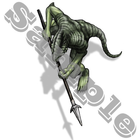 Lizardman,Spear | Mysite