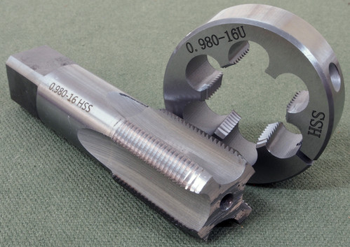 Mosin Nagant 91/30, M44 tap & die set 0.980 inch x 16 TPI ...