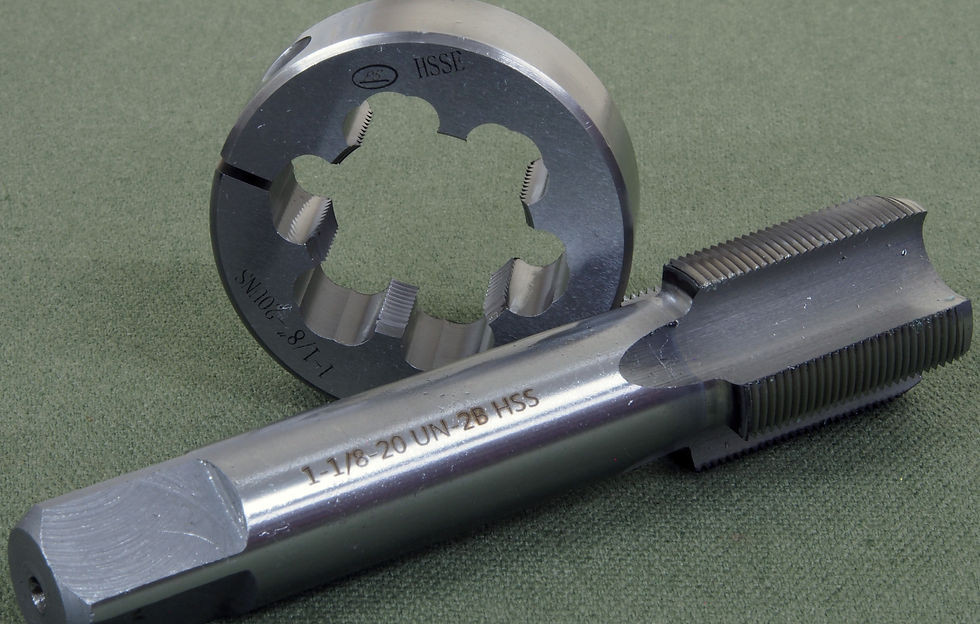 Gunsmith Taps and Dies | OZZISTRAIGHTSHOOTER hard to find gun threads.