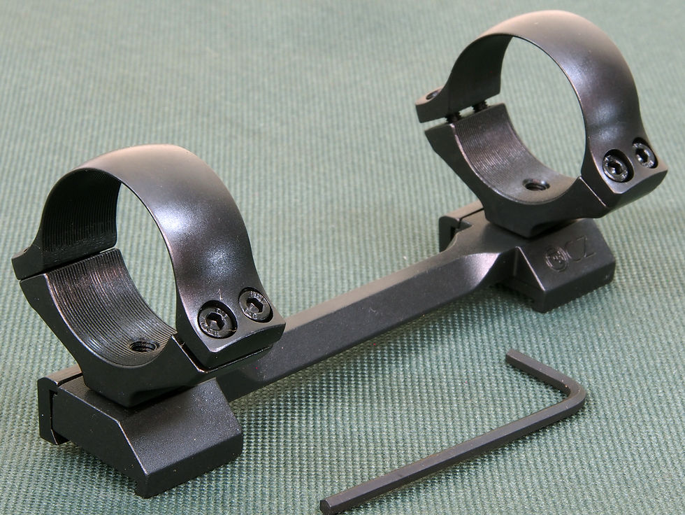 CZ550 medium action,308W 1 piece rifle scope mounts, 30mm rings and ...