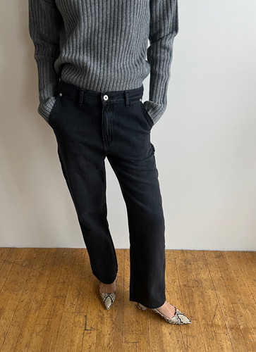 Black Hammer Loop Jeans | LE:APT