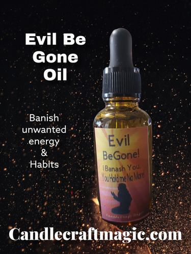 Evil Be Gone | Candle Craft Magic