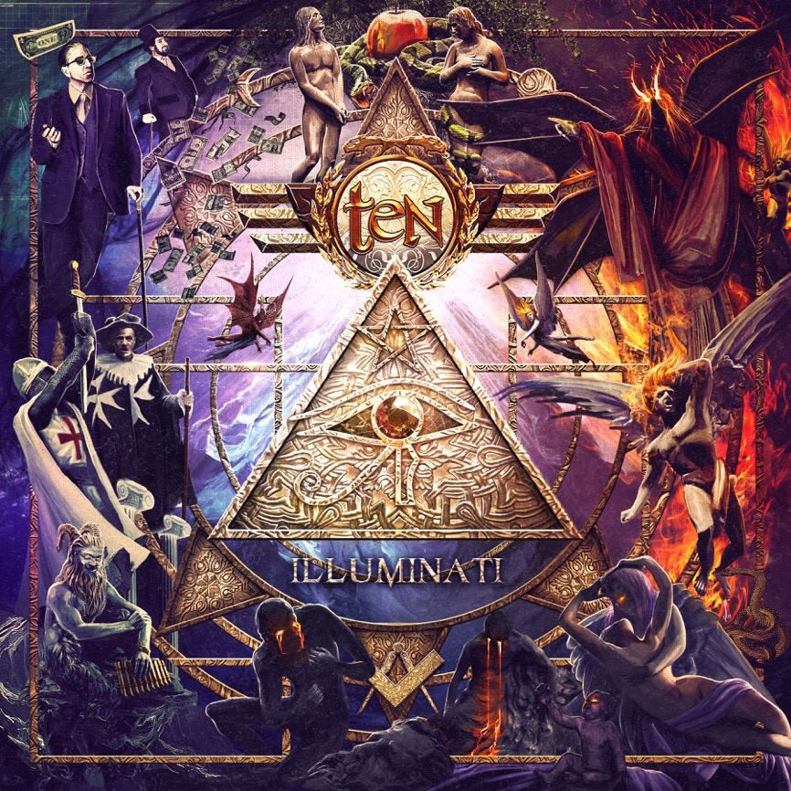 TEN ANNOUNCES NEW STUDIO ALBUM ENTITLED “ILLUMINATI”!