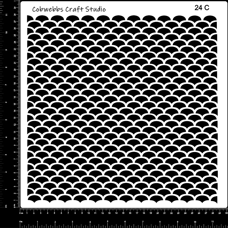 Stencil- Scales | Aster&Anne