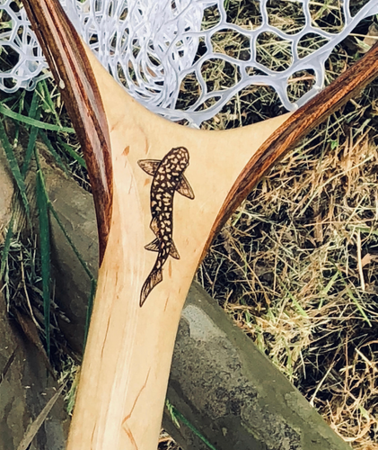 Aerial Brooke Trout Burn | bradyshandmadenets