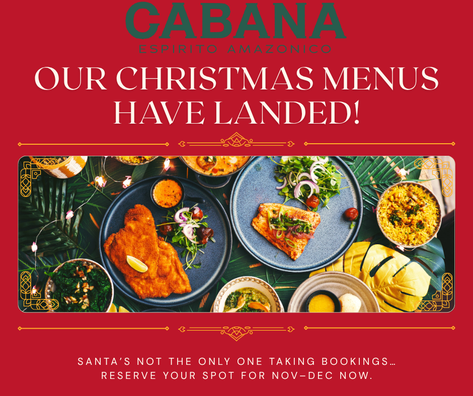 Christmas menus are live and bookings are officially open! 🎄