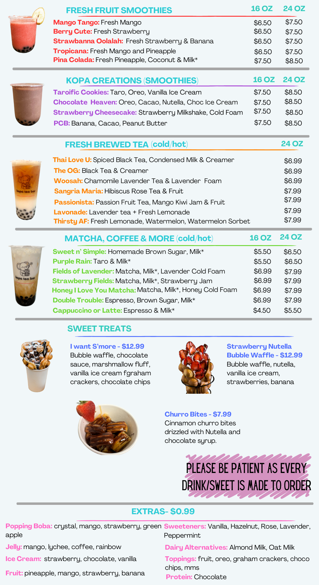 Bubble Tea | Kopa Tea Bar | Wheeling