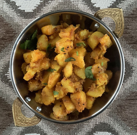how to make fansi batata nu shaak