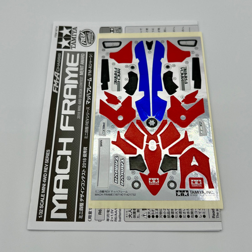 Original Tamiya Cowl Decal / Sticker Sets | C5 Design Lab