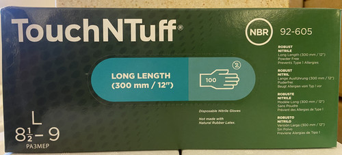 Touch n Tuff Long Cuff - Large (8 & 1/2 - 9) | Bee Cabin