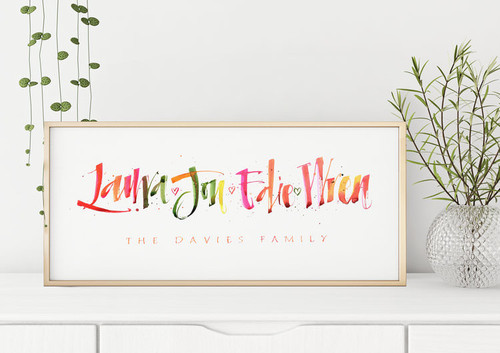 Your Words in Modern Calligraphy | ModernCalligraphyCo.