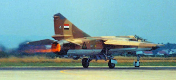 combat over the Persian gulf | MiG-23 Flogger