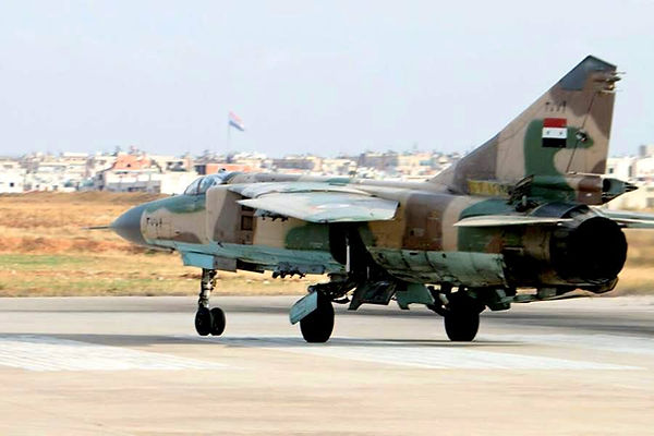 Combat over Lebanon and the middle east | MiG-23 Flogger