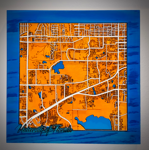 University Of Florida Campus Map University Of Florida Campus Map On