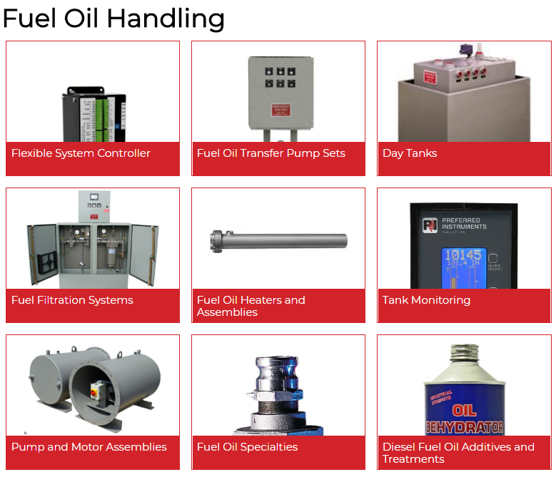 Preferred Utilities Fuel Oil Handling Systems