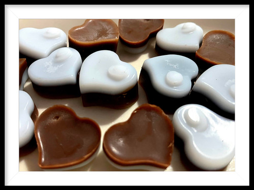 Half & Half Doggy Chocolates | Hovers Rovers