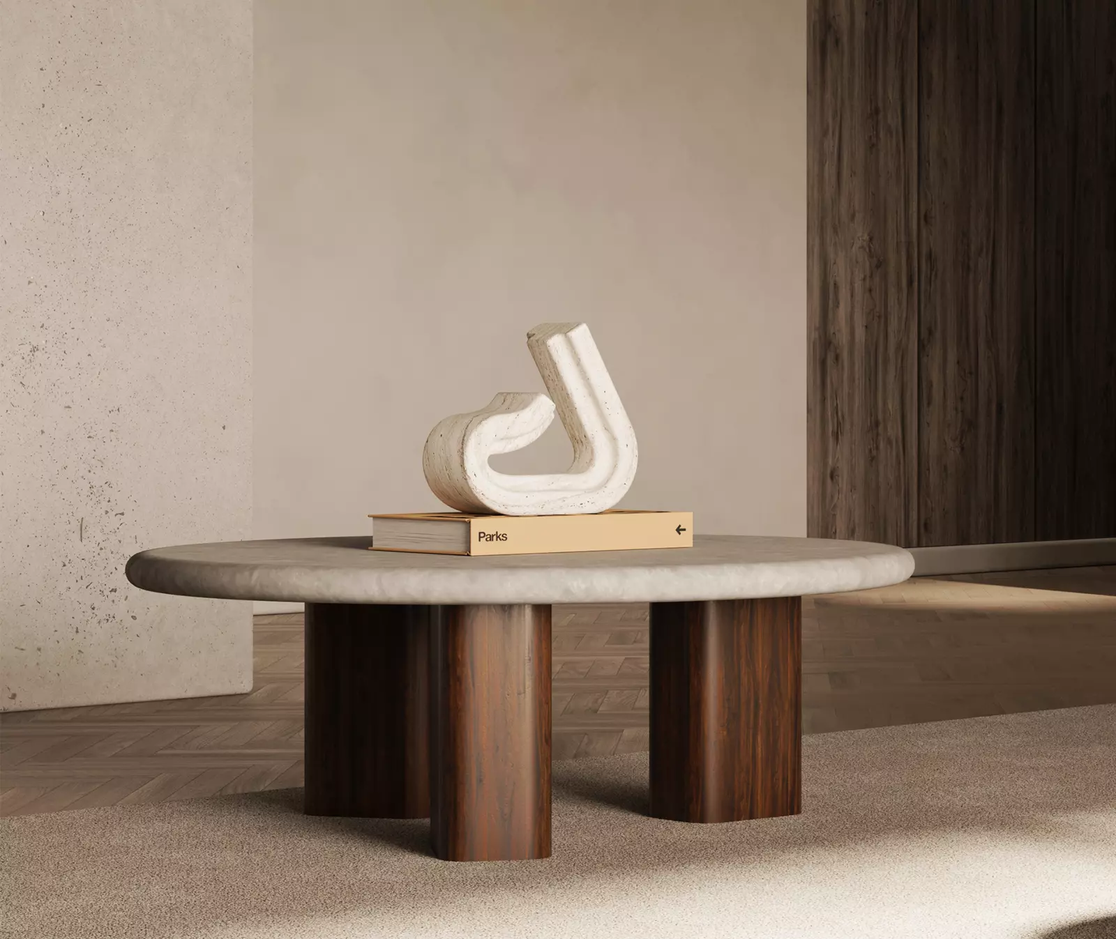 Pillar Coffee Table | פנטהאוז עיצוב הבית