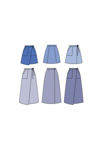 Patron PDF - Jupe Edith | Atelier Bernie