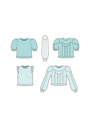 Patron PDF - Blouse Françoise | Atelier Bernie