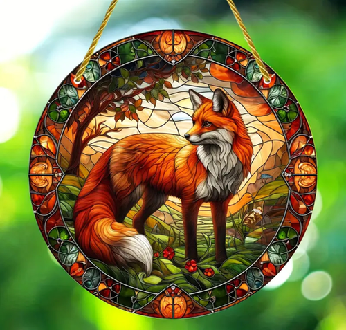 Fox Suncatcher | Saveafox