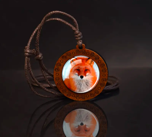Leather Fox Neclace (2 varieties) | Saveafox