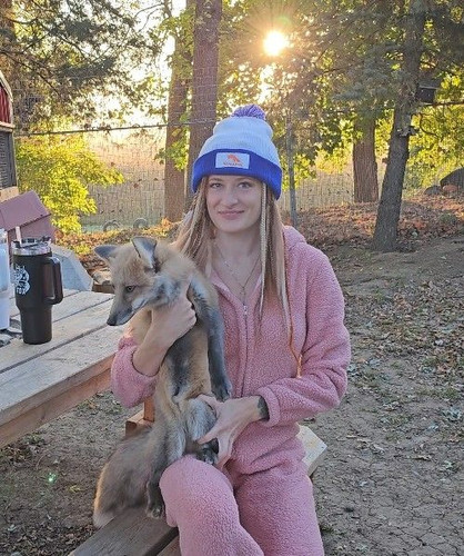 SaveAFox Blue and White stocking Hat | Saveafox