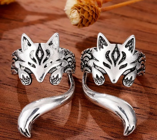 Non Pierce Fox Earrings | Saveafox