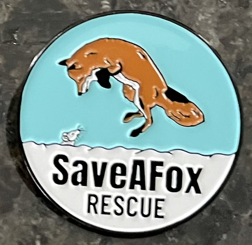 SaveAFox Pin | Saveafox