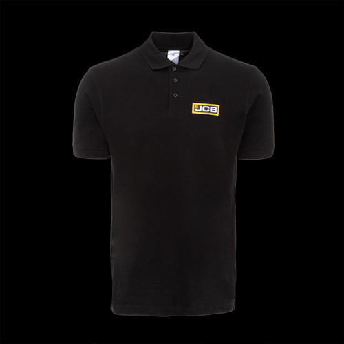JCB Polo Shirt - Black | R. Kennedy & Co