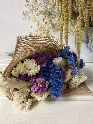 Dried mixed Statice bouquet | Claire's Cuttings