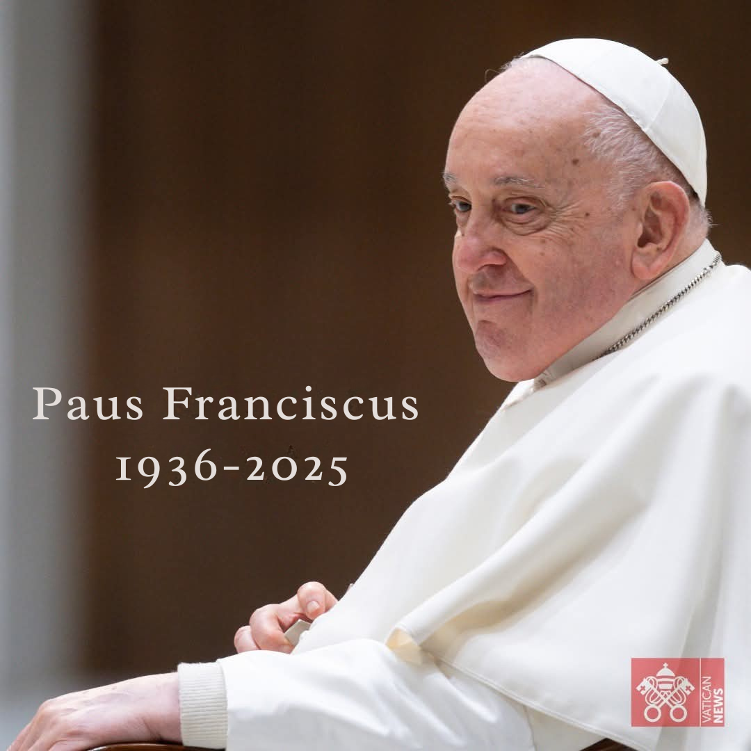 Paus Franciscus overleden
