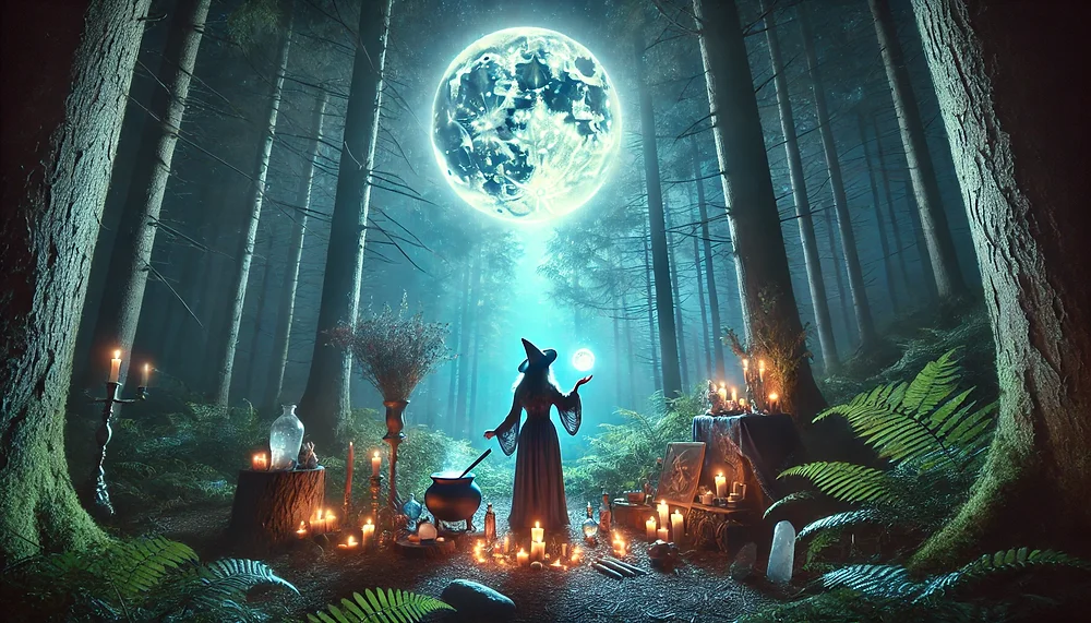 Harnessing Lunar Magic: Spell Casting with the Power of the Moon