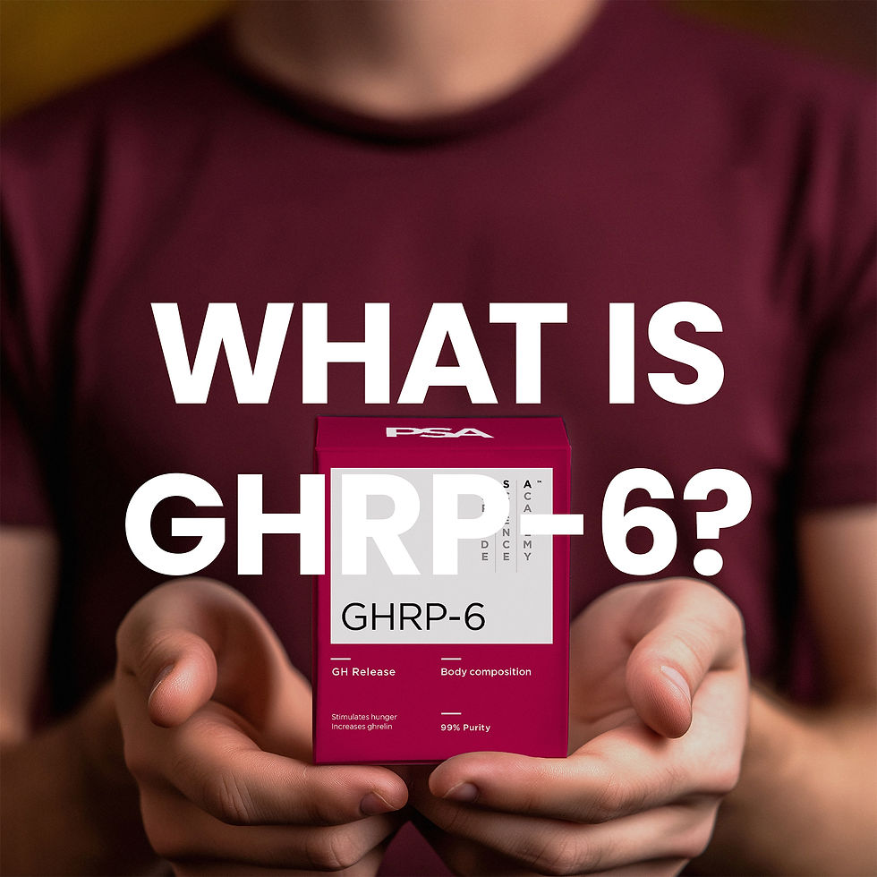 GHRP-6: The Ultimate Guide to This Growth Hormone Releasing Peptide