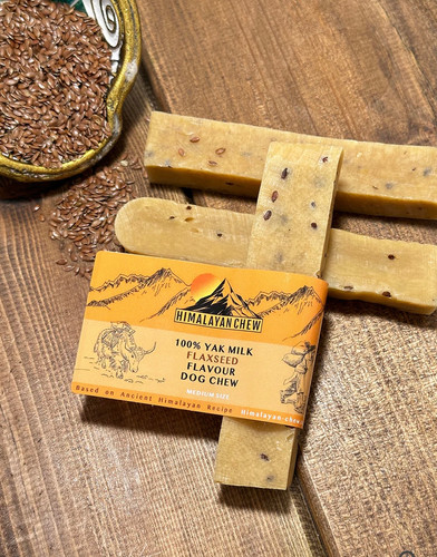 Flaxseed Himalayan Yak Chew | Country Tails Treats - Natural Dog Treats ...