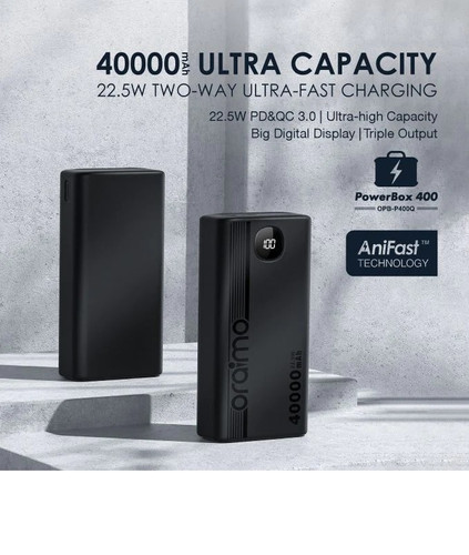 ORAIMO OPB-P400Q POWER BANK | Focal Point