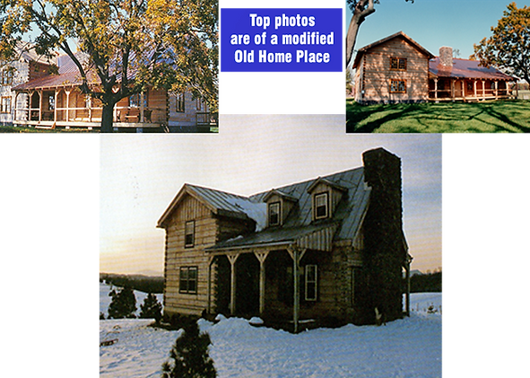 OLD HOME PLACE | Old Virginia Log Homes | 800-327-5647