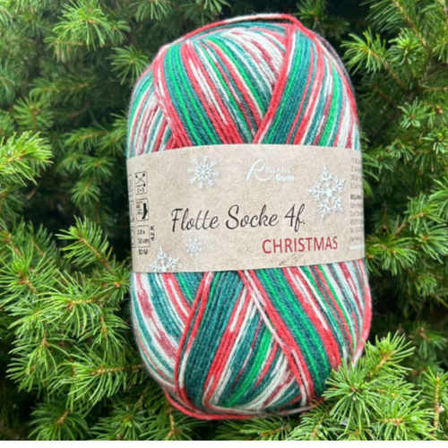 Flotte Christmas Sock Yarn | Knot Just Yarn