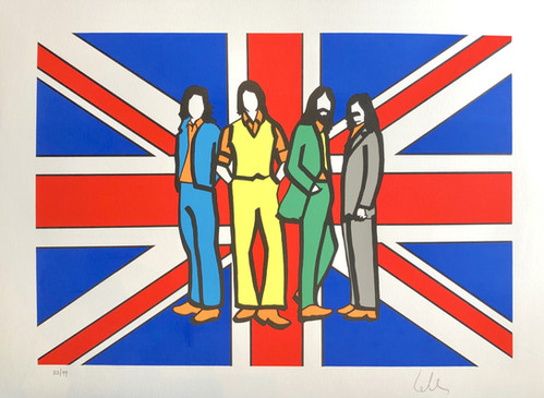 Beatles Flag | Marchi Art Lab