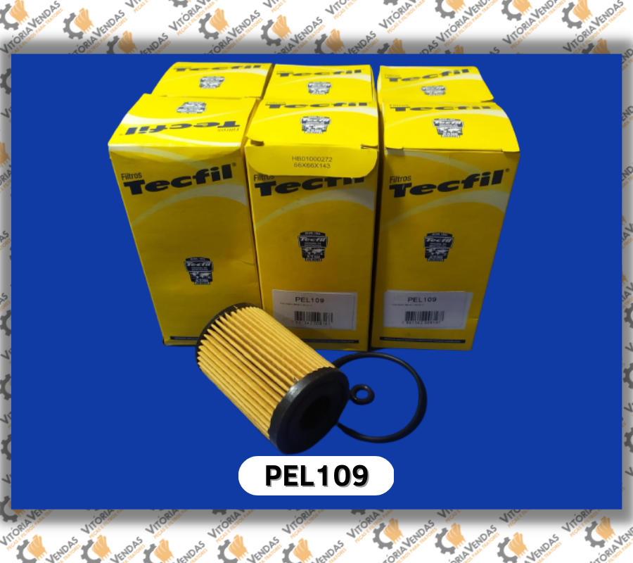PEL109 KIT C/ 6 UNDS FILTROS LUBRIFICANTE HU610X-OX135/1D-CH8776ECO ...