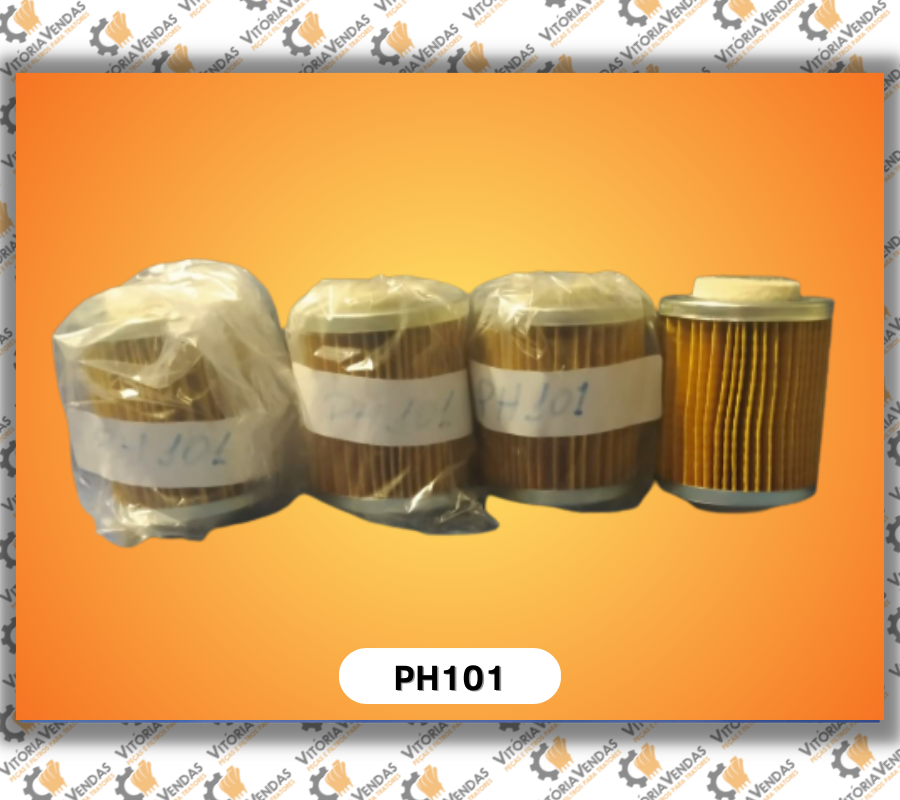 PH101 KIT C/4 Filtros Hidráulico/P172894-HIC101-UH76P1-HT11001-TH328-IR449-FH002 | Vitória Vendas