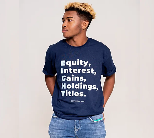 E.I.G.H.T. Acronym Tee | 8 Cents in a Jar