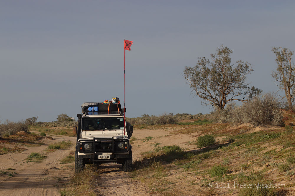 Cameron Corner to Innamincka via the Old Strzelecki Track