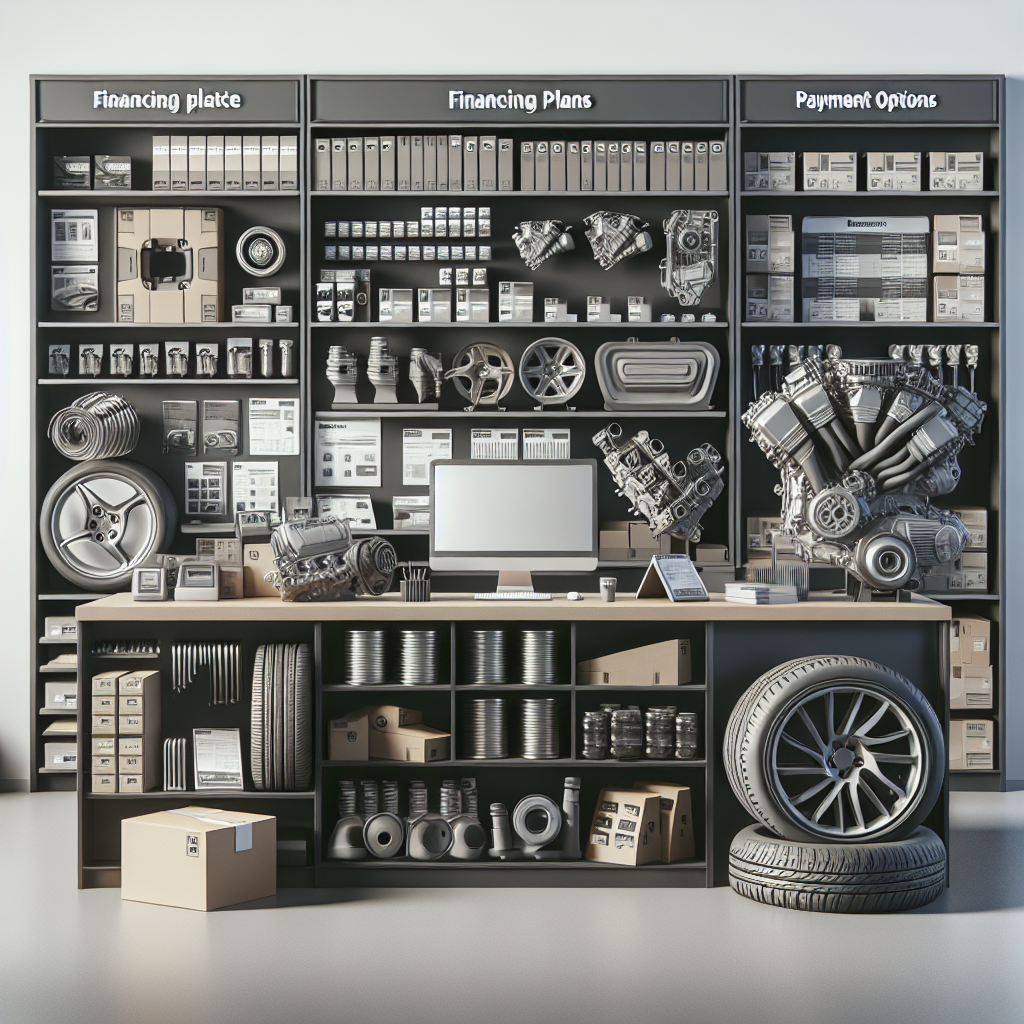 What are the best local car parts and financing options for your vehicle?