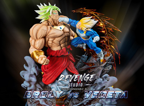 [PRE ORDER] Revenge Studio - Dragon Ball 1/4th Scale Broly VS Vegeta ...