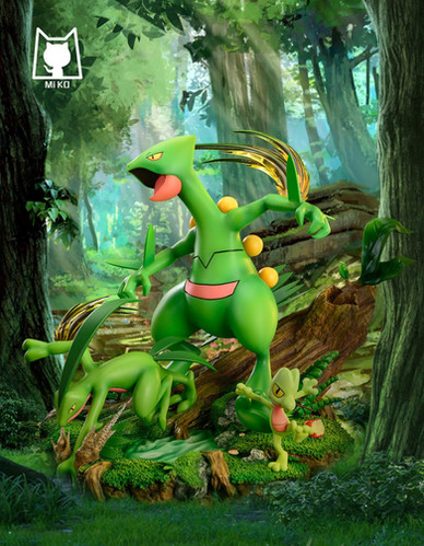 [PRE ORDER] Miko Studio - Pokémon Evolution Series 03 - Sceptile 蜥蜴王 ...