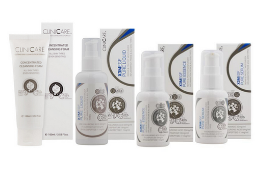 Clinicare X3M EGF Pure Range Collection | Manor Aesthetics