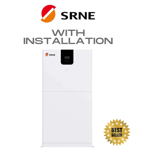 SRNE - All In One Inverter 3.5kW+Battery 5.12kW+Installation+COC