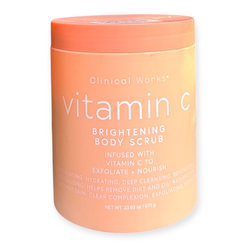 Clinical Works Vitamin C Brightening Body Scrub | Mysite 1