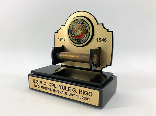 21 Gun Salute Gun Shell Casing Holder | awardsmithproducts